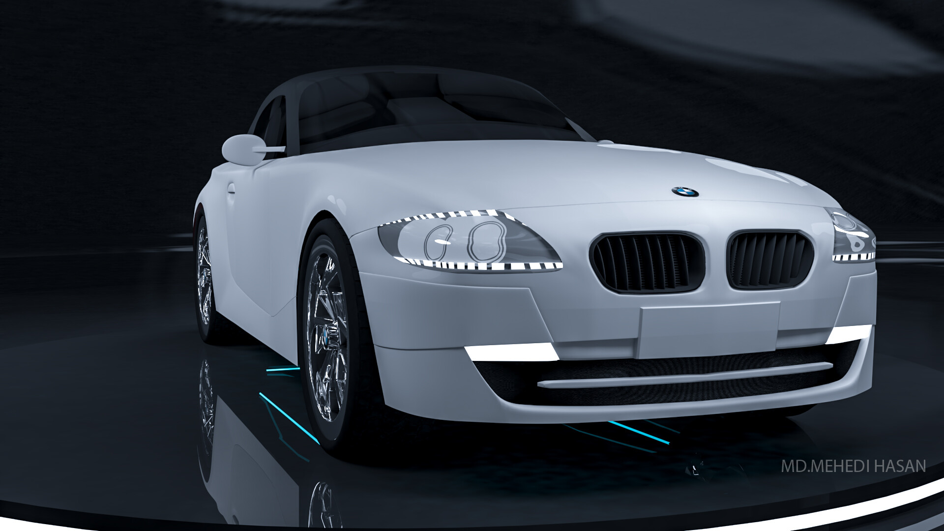 ArtStation - BMW 3D modeling