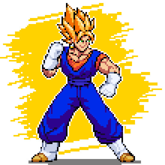 ArtStation - Vegito Sprite