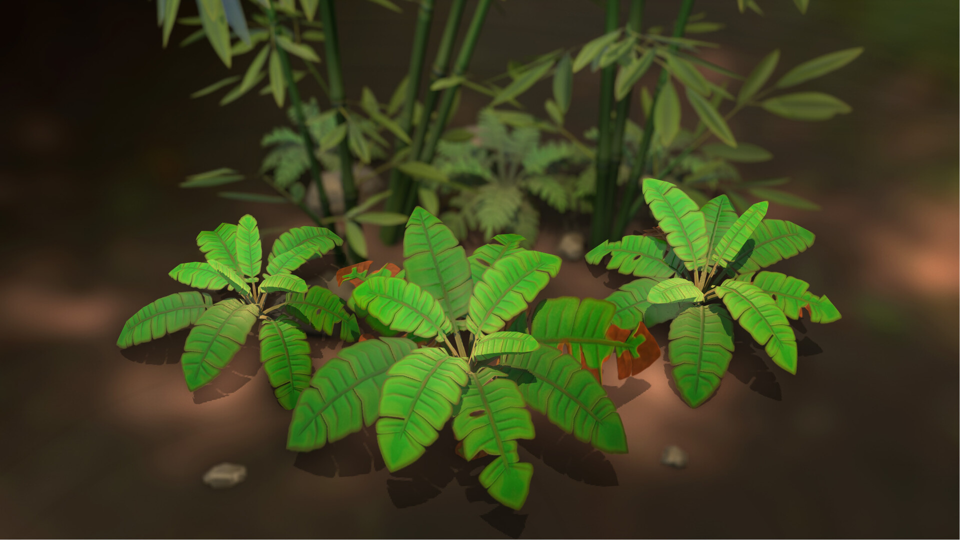 ArtStation - Low Poly Foliage