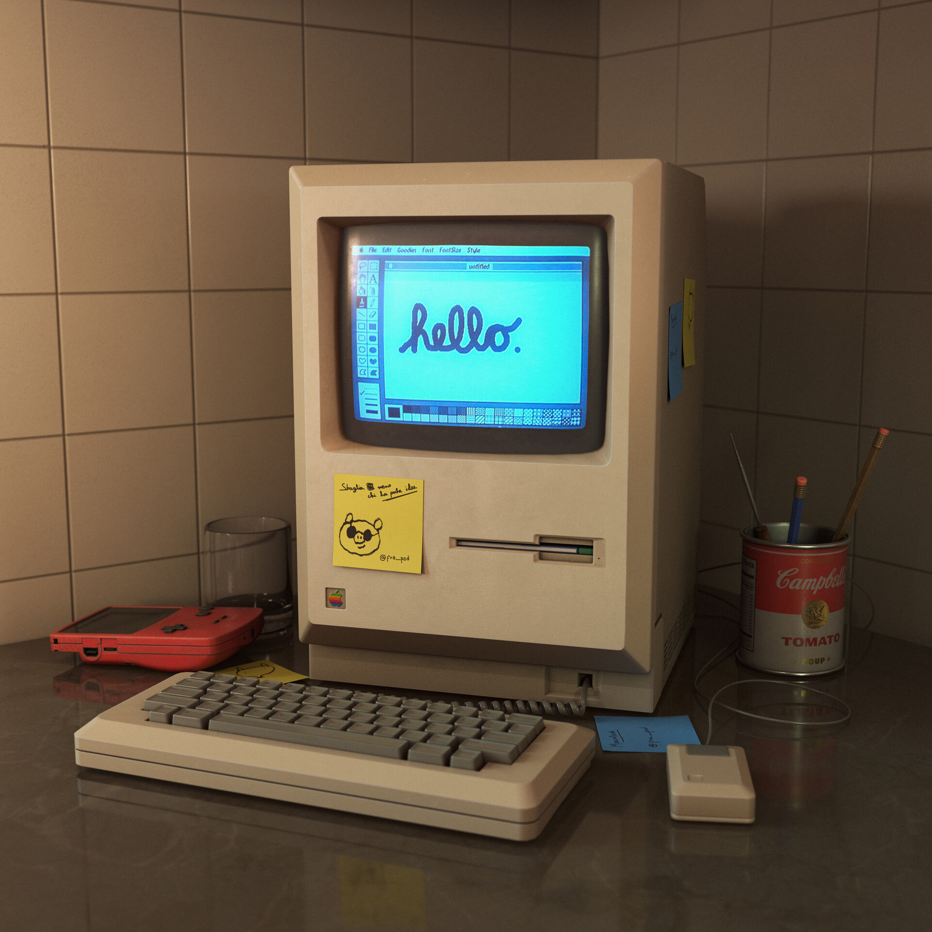 ArtStation - Macintosh 128K