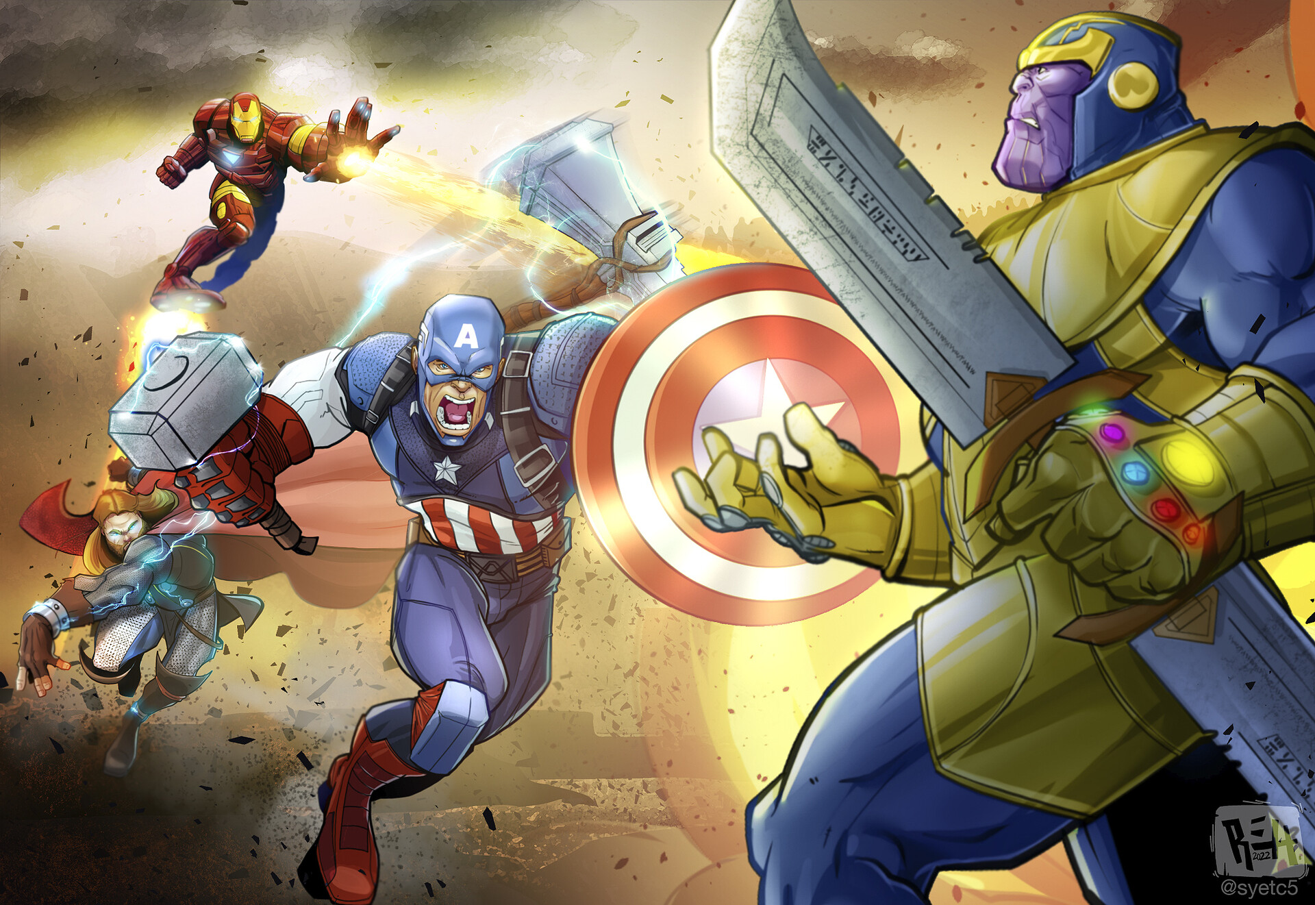 ArtStation - Lets kill him properly this time...