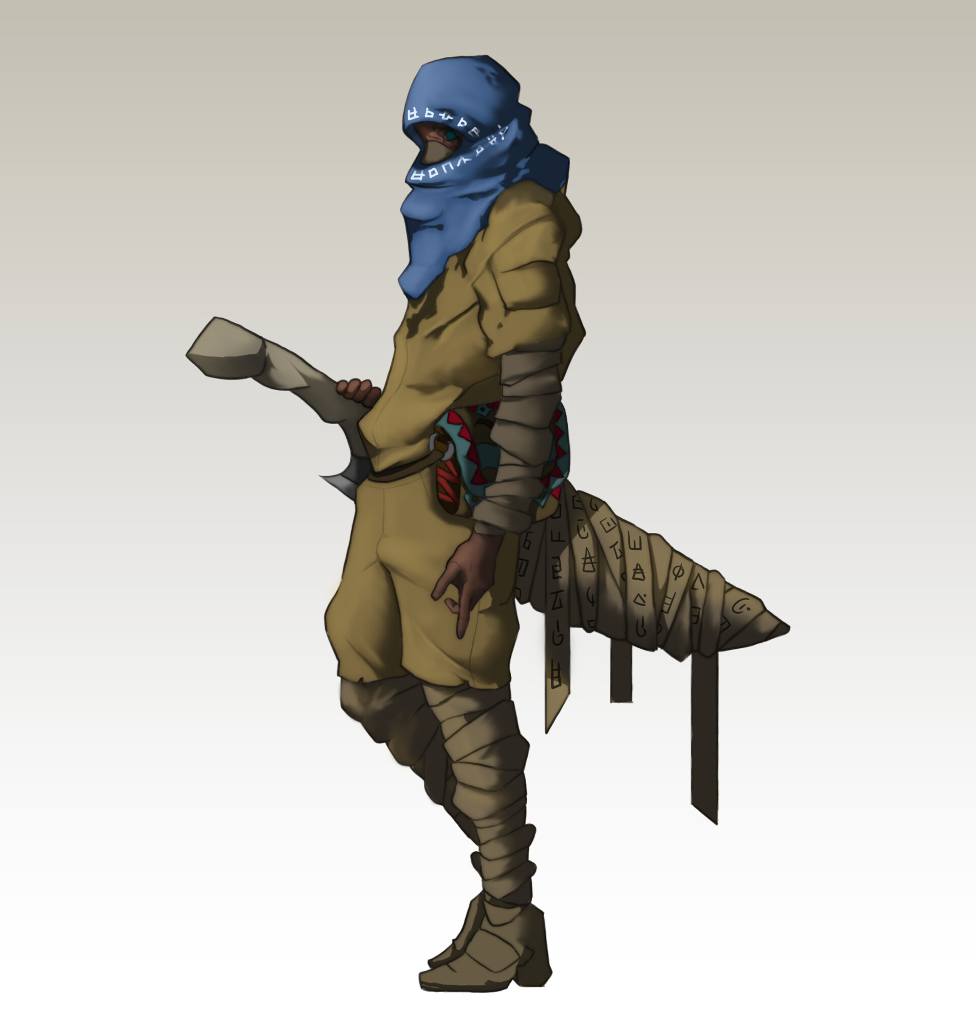 ArtStation - "Sand Scripture"