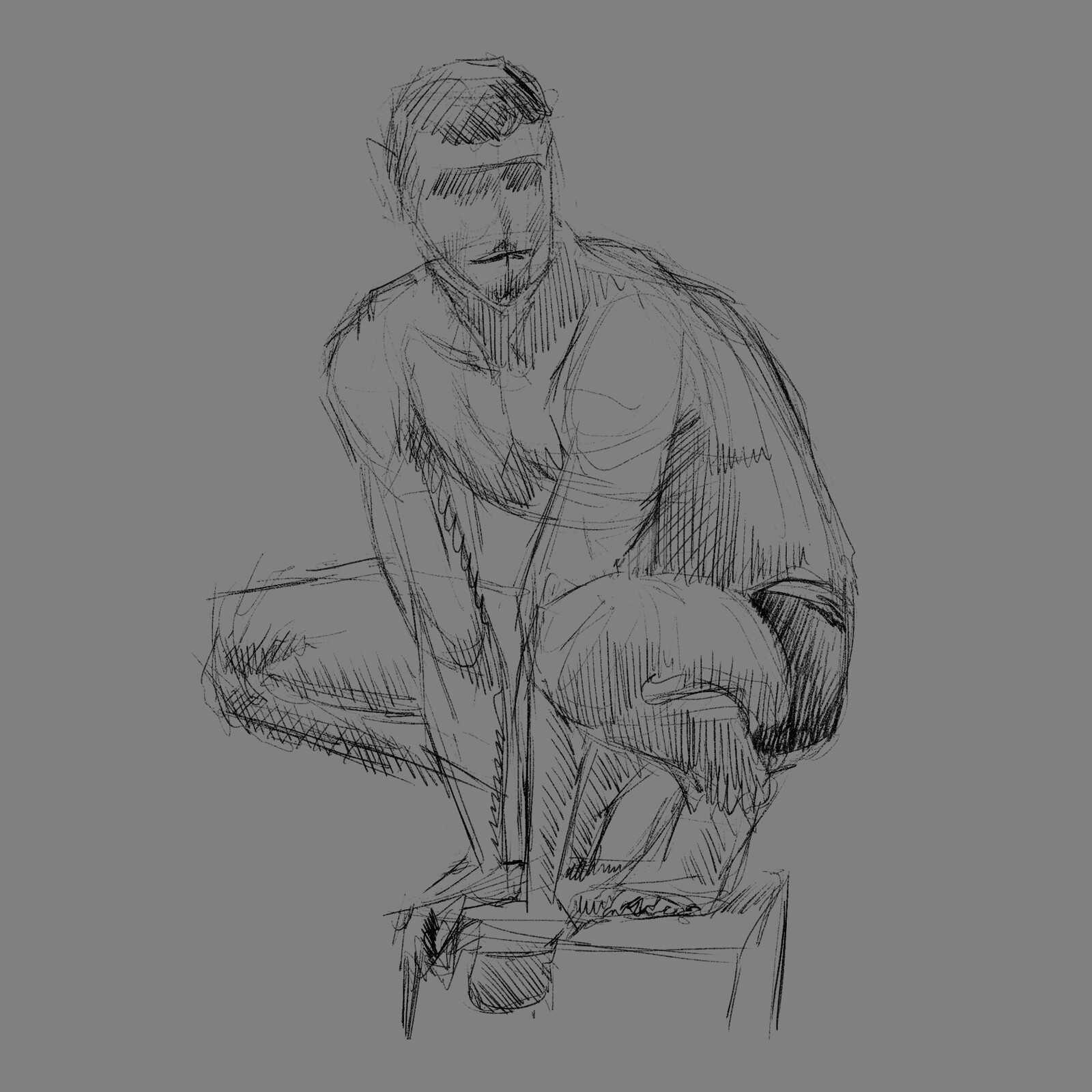 Séverin Canet - Figure drawing study session