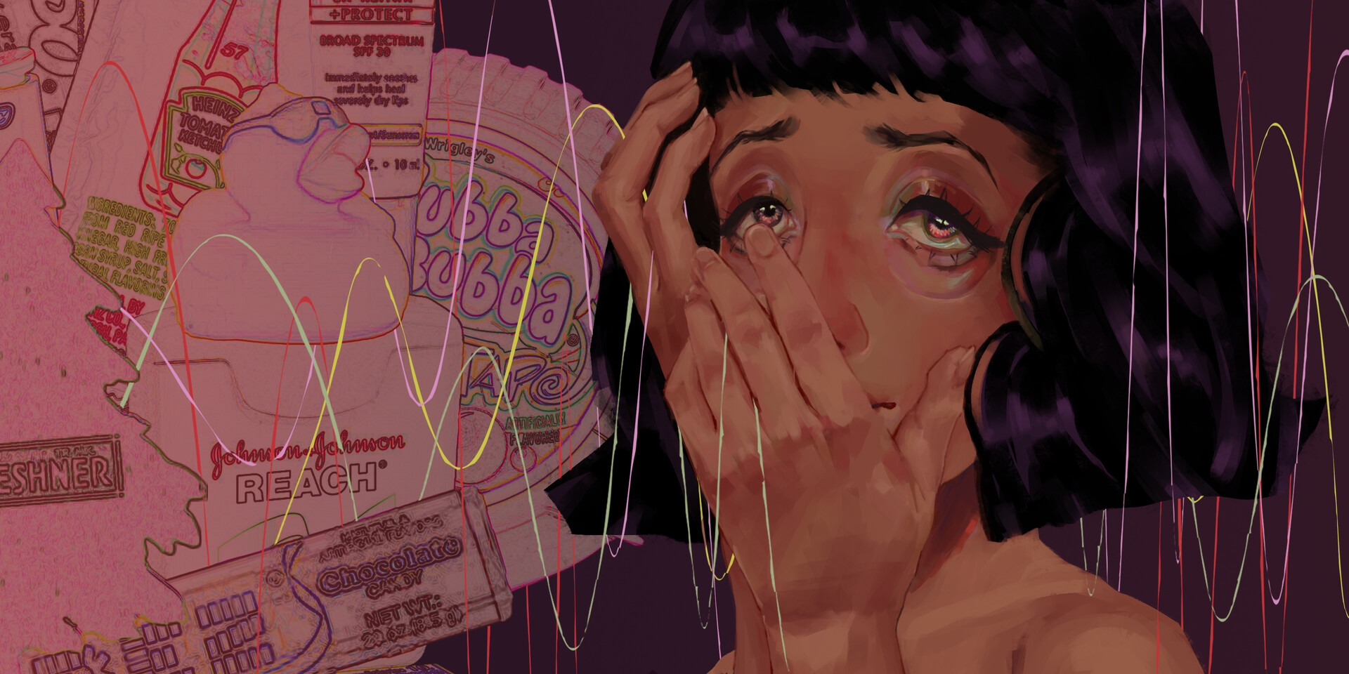 ArtStation - Psychological Disorders Through Art - Kleptomania