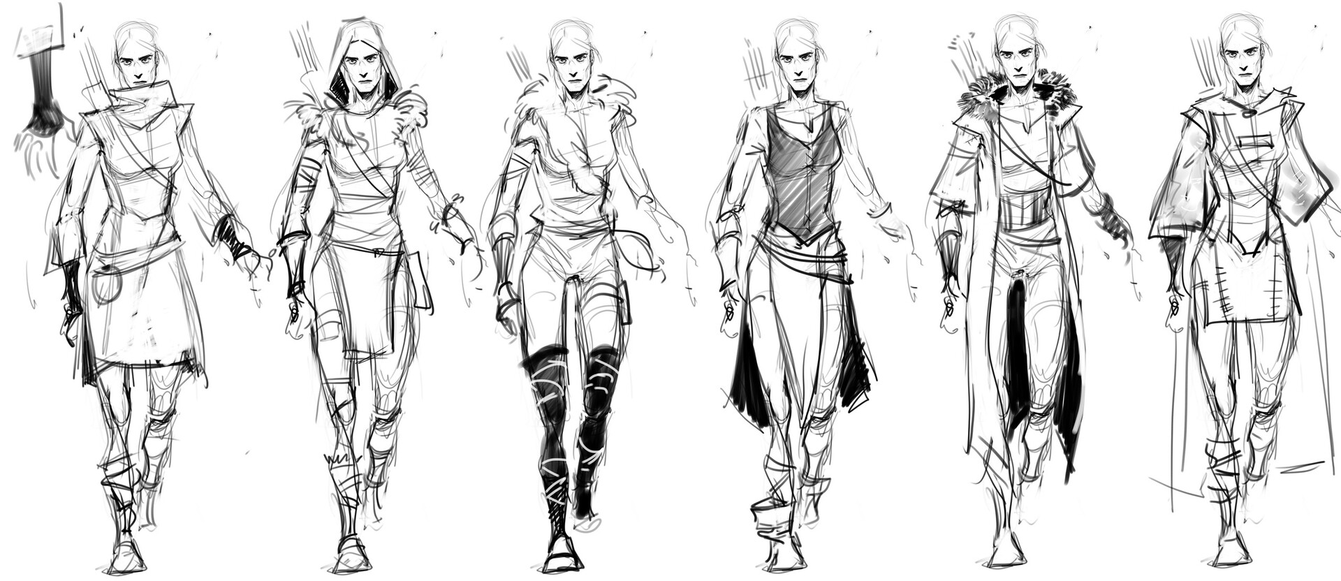 ArtStation - character development