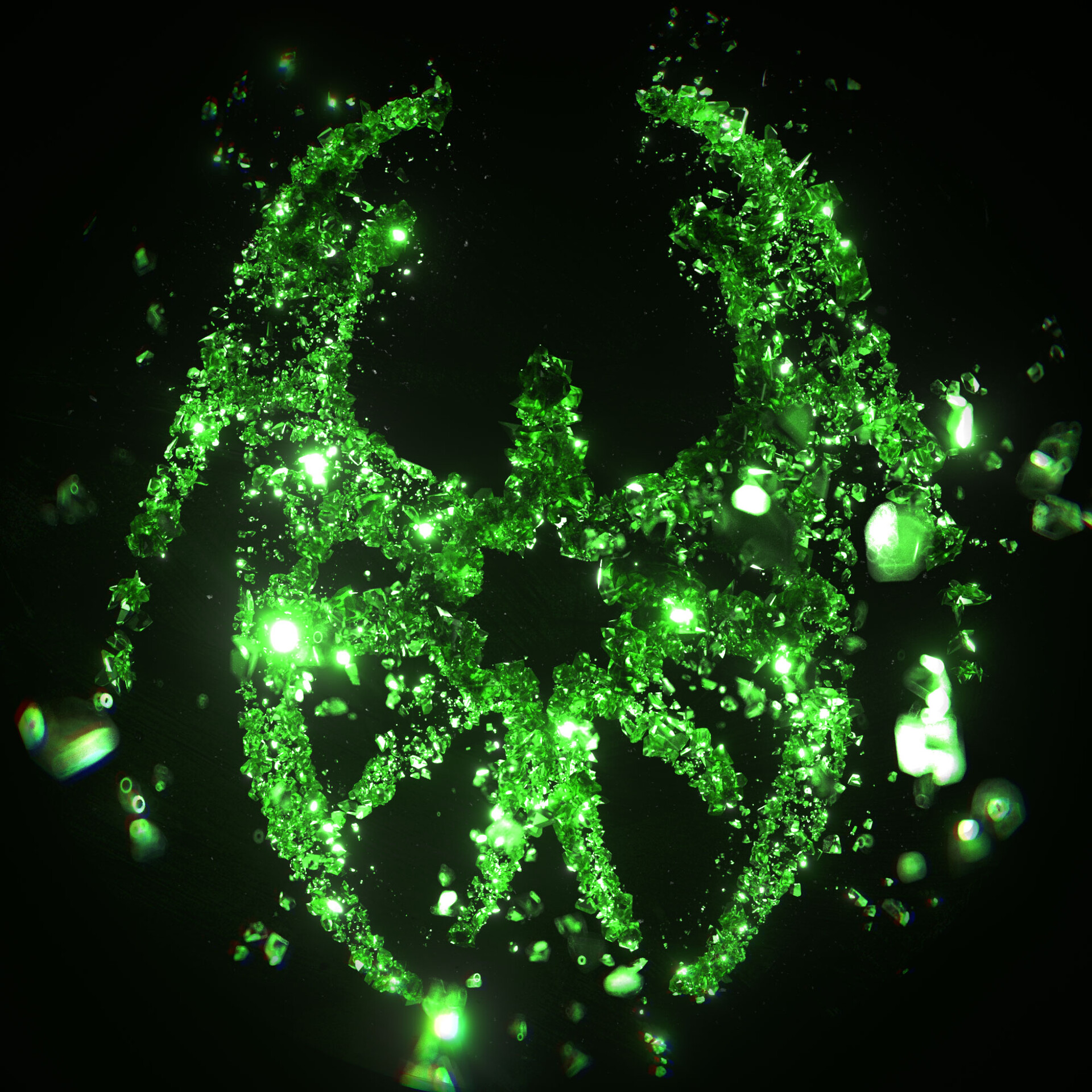 ArtStation - Glass Logo (ISOxo NIGHTREALM)