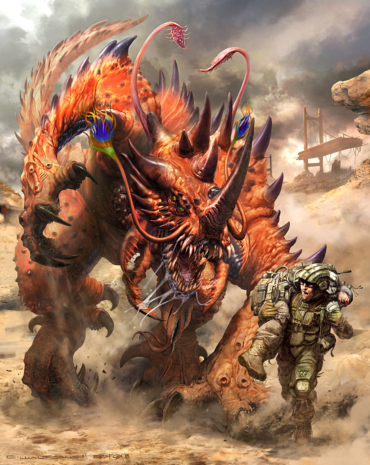 ArtStation - RIFTS Bestiary NA Volume 1