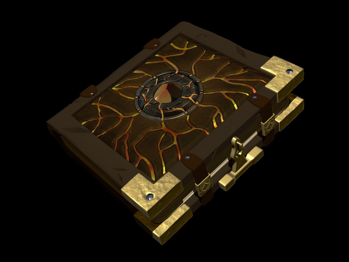 ArtStation - Stylized Book