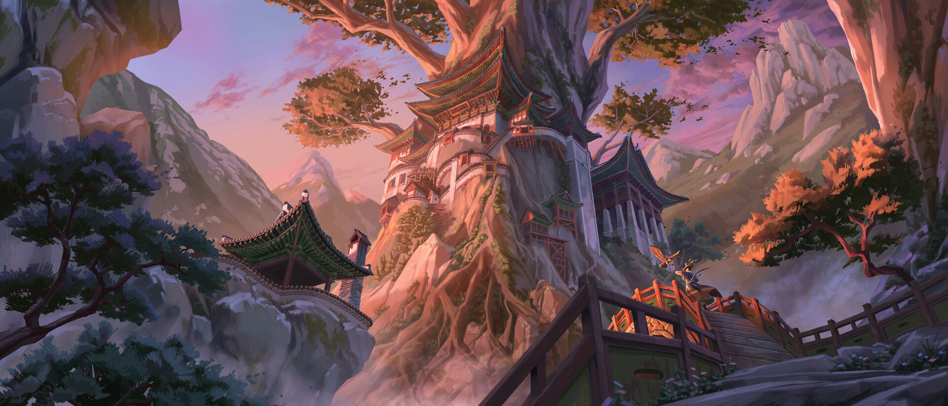 ArtStation - A big tree