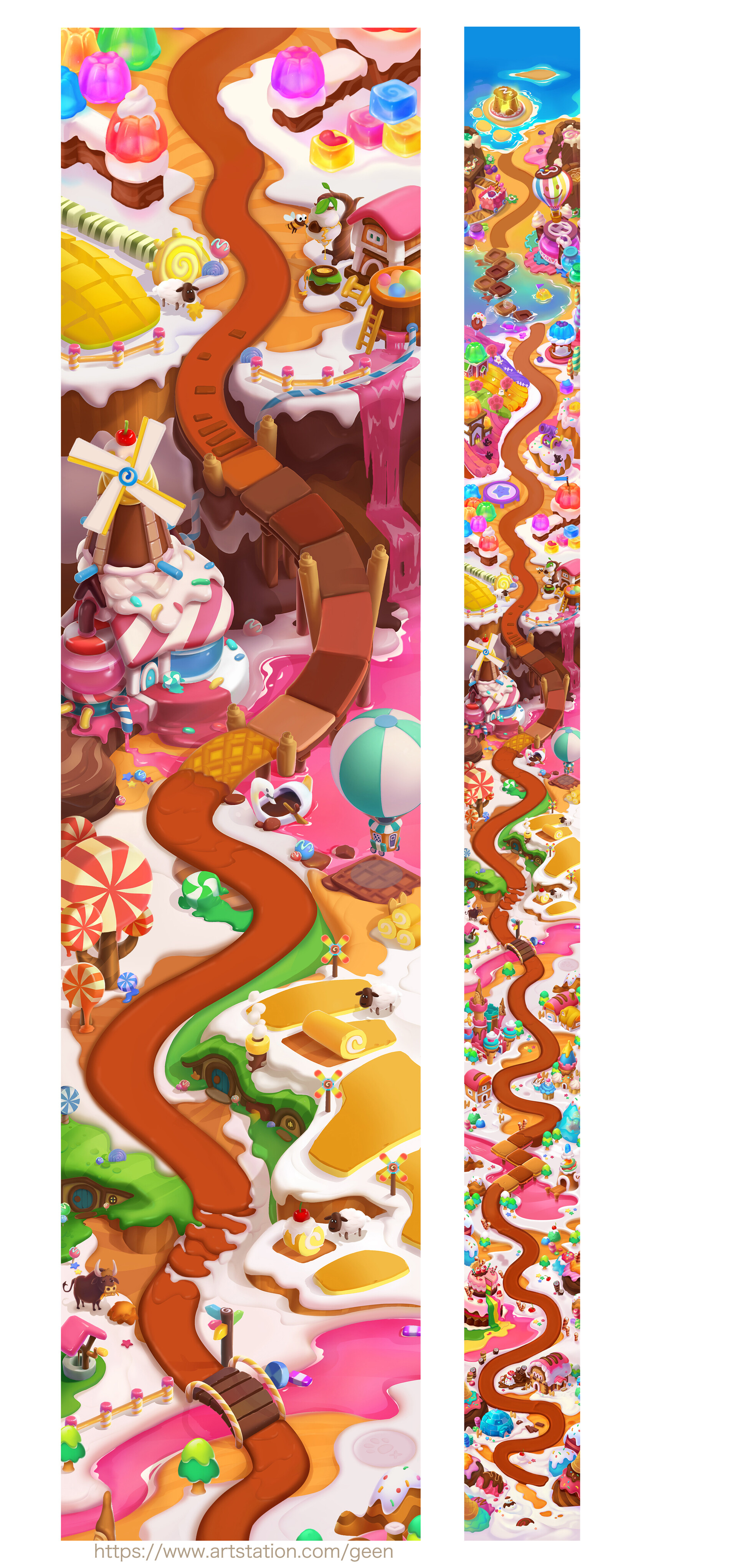 ArtStation - 2019-Sweet field map