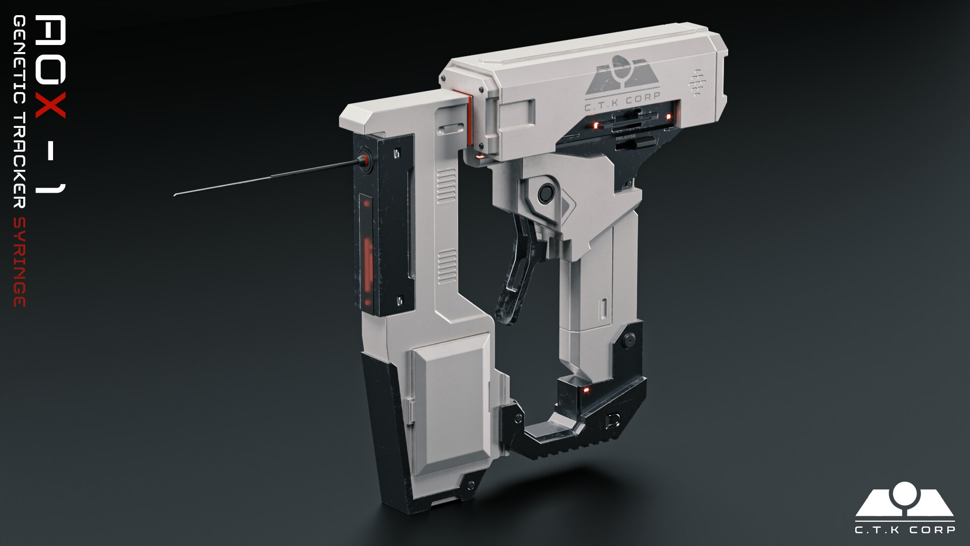 ArtStation - AOX-1 Tracker Syringe