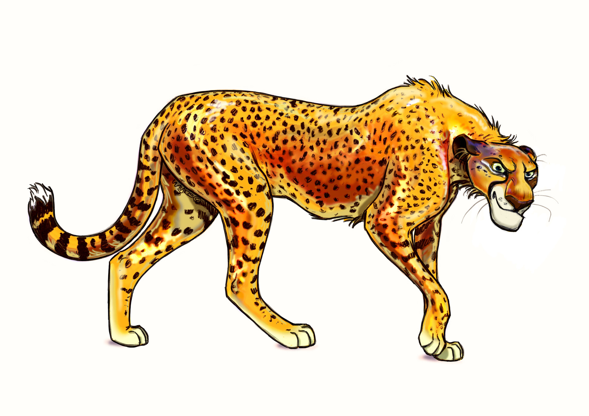 ArtStation - Cheetah King