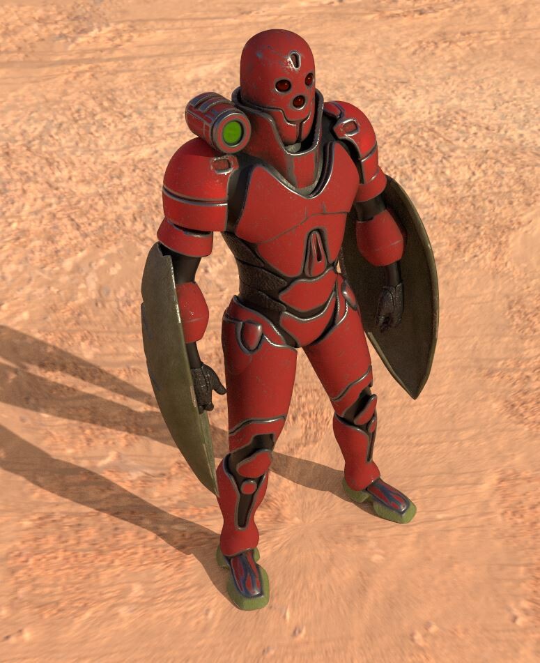 ArtStation - Marathon Hunter Model