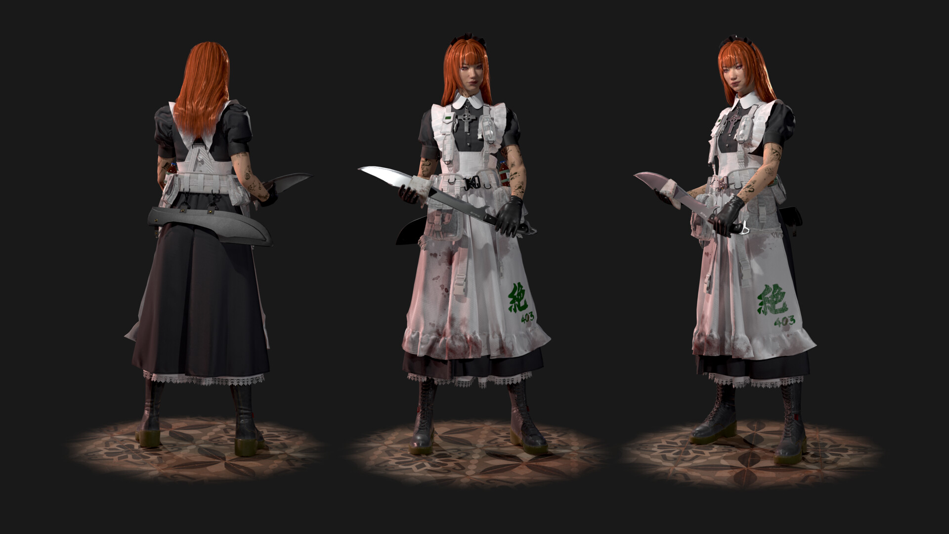 ArtStation - Battle Maid