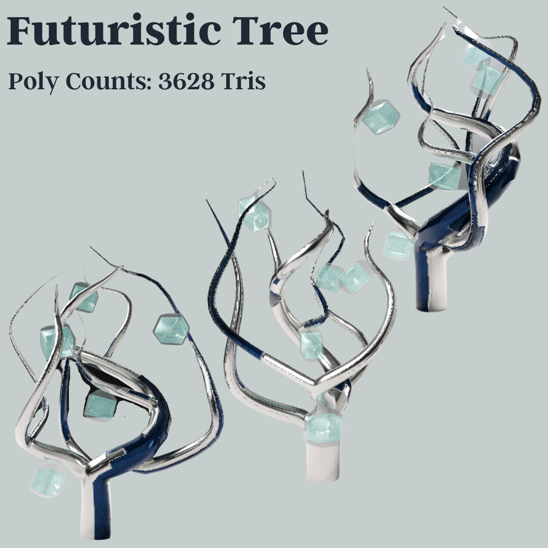 ArtStation - Futuristic Tree