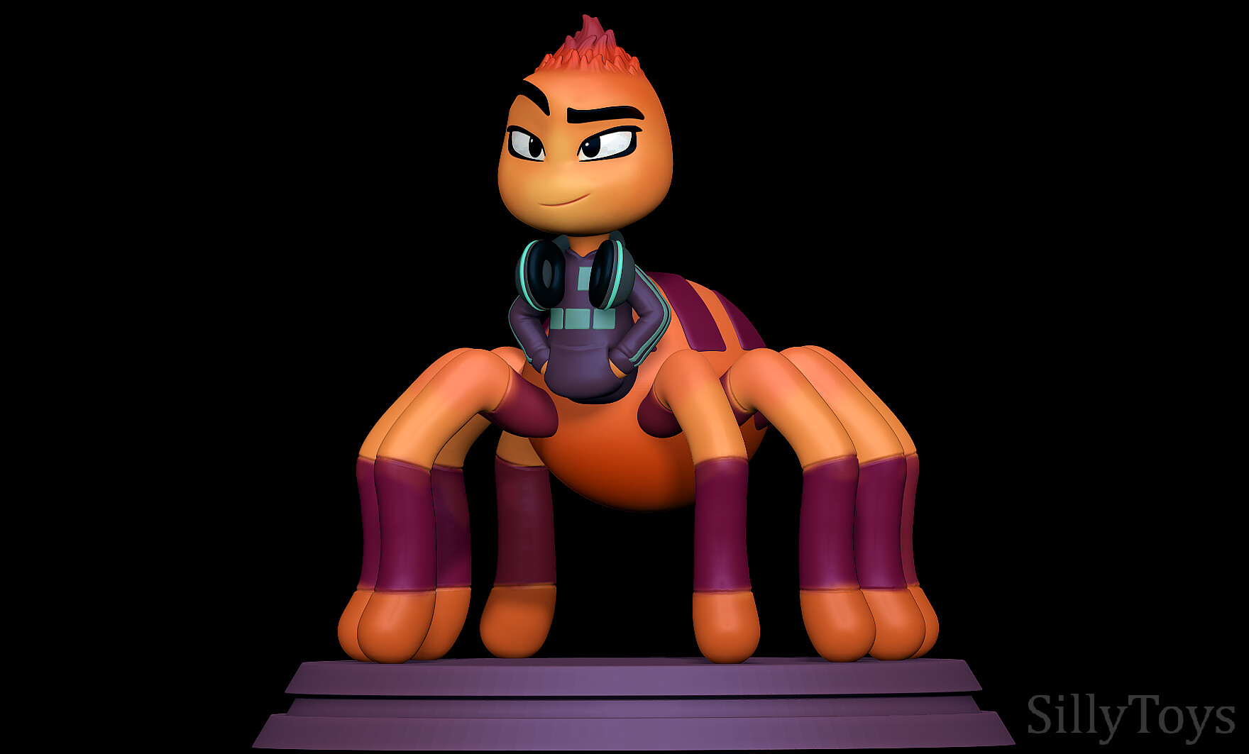 ArtStation - Ms. Tarantula - The Bad Guys 3D print model