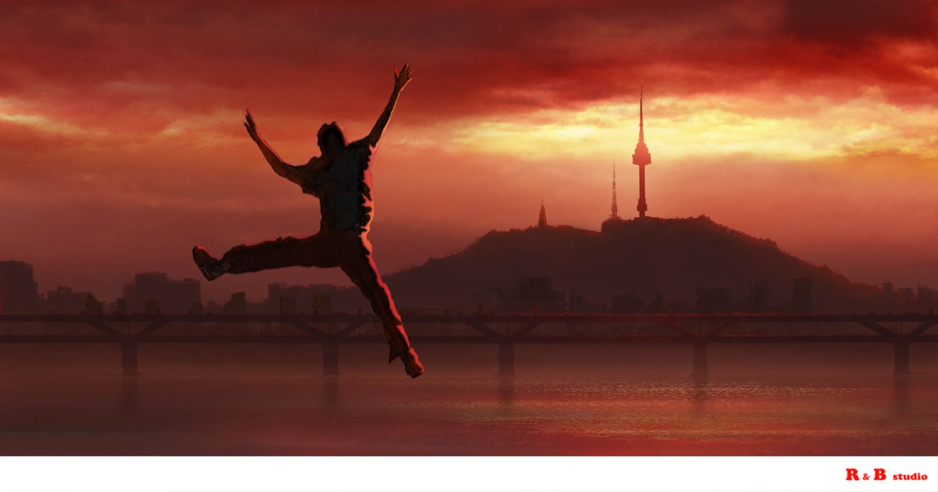 ArtStation - Sunset (concept art / illustration)