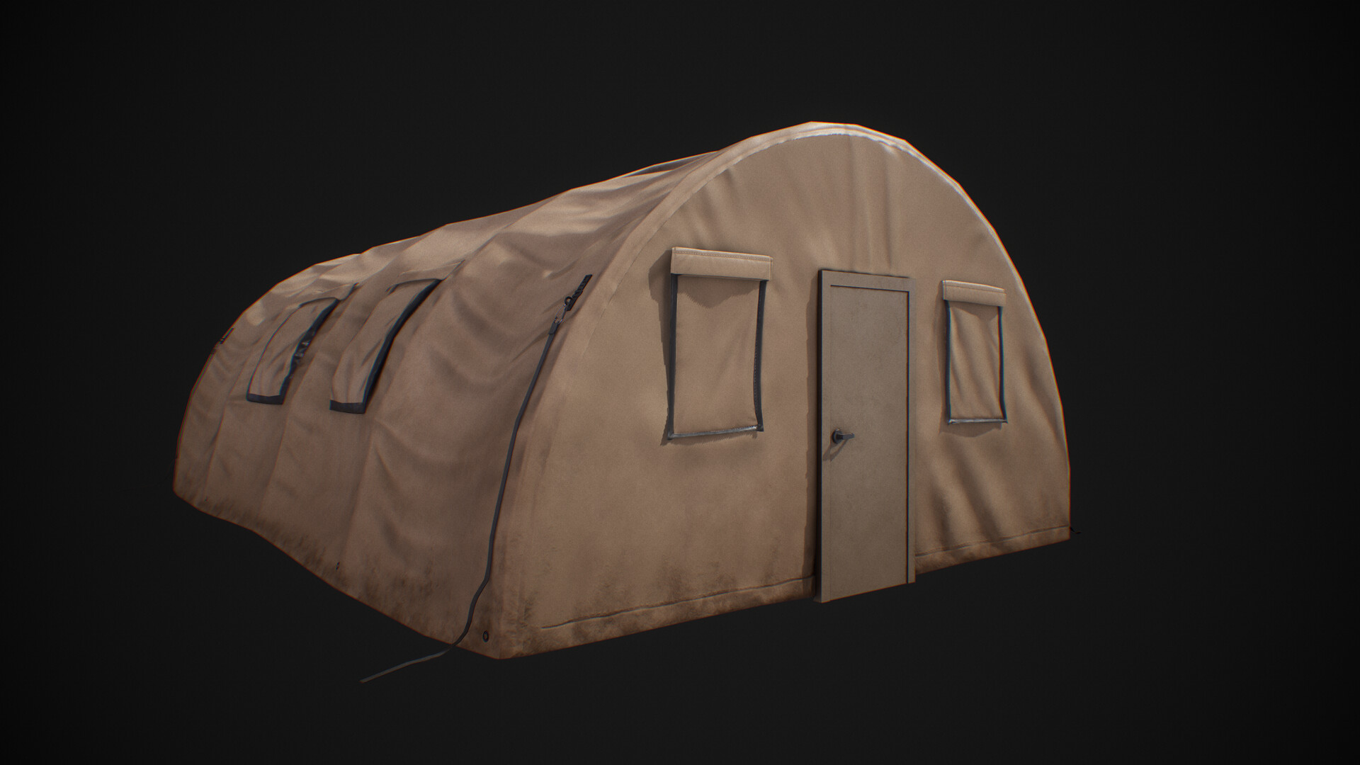 ArtStation - Military Tent