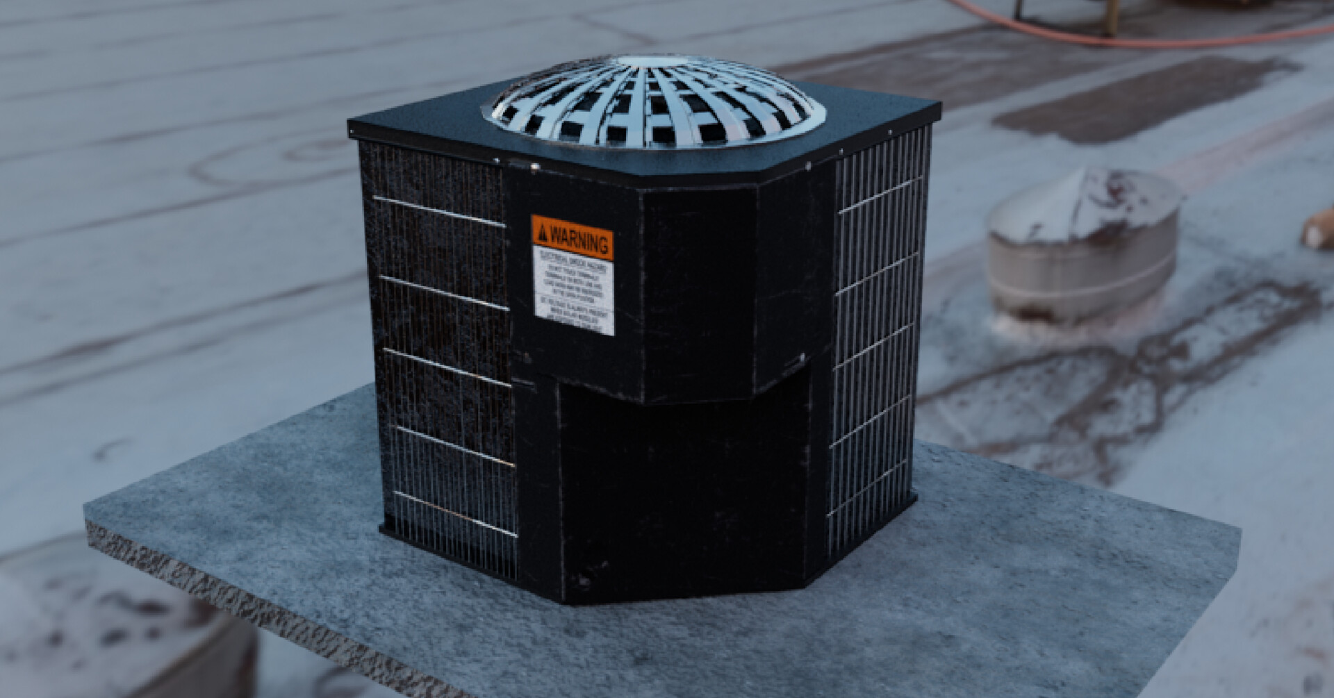ArtStation - HVAC unit