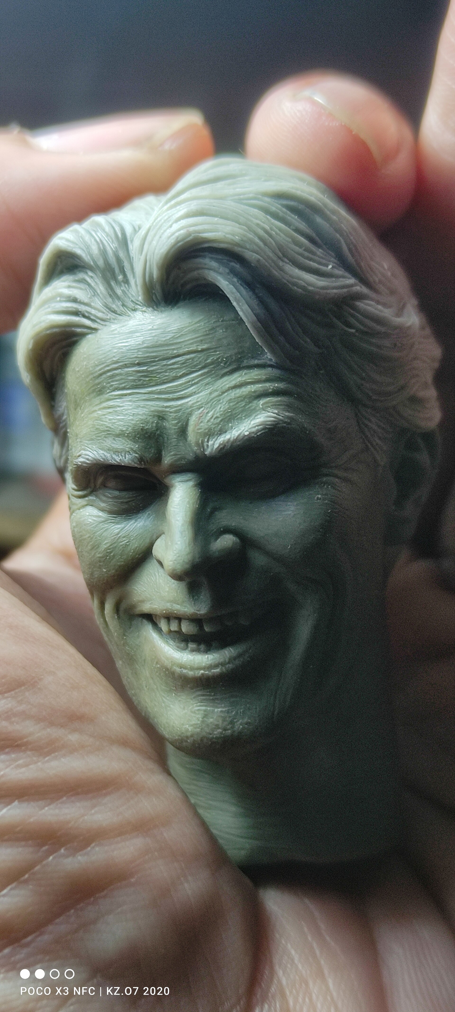ArtStation - William Defoe ( Norman Osborne) headsculpt