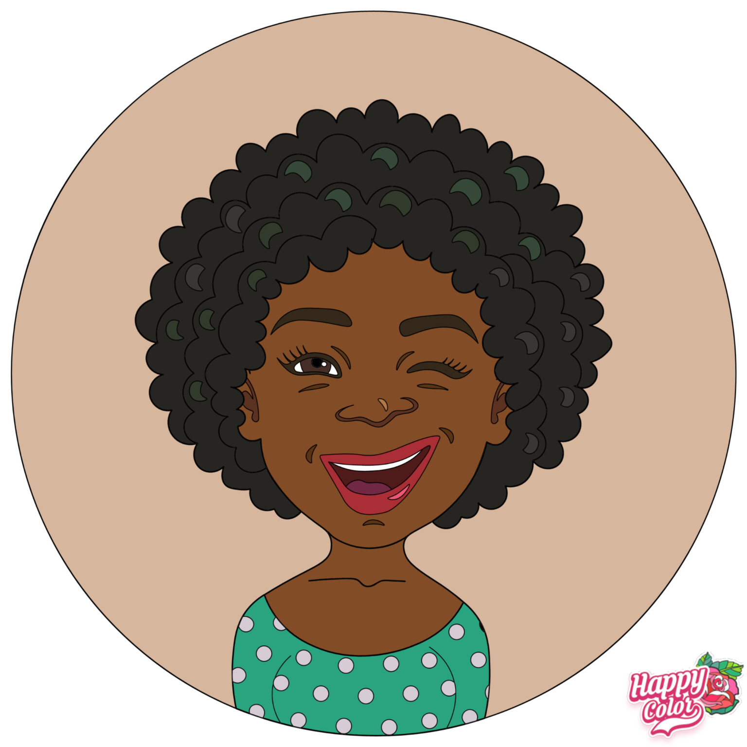 ArtStation - Smiling African Woman Avatar