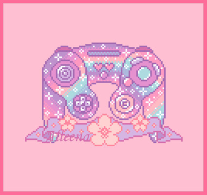 ArtStation - Game Cube Controller - Pixel Art
