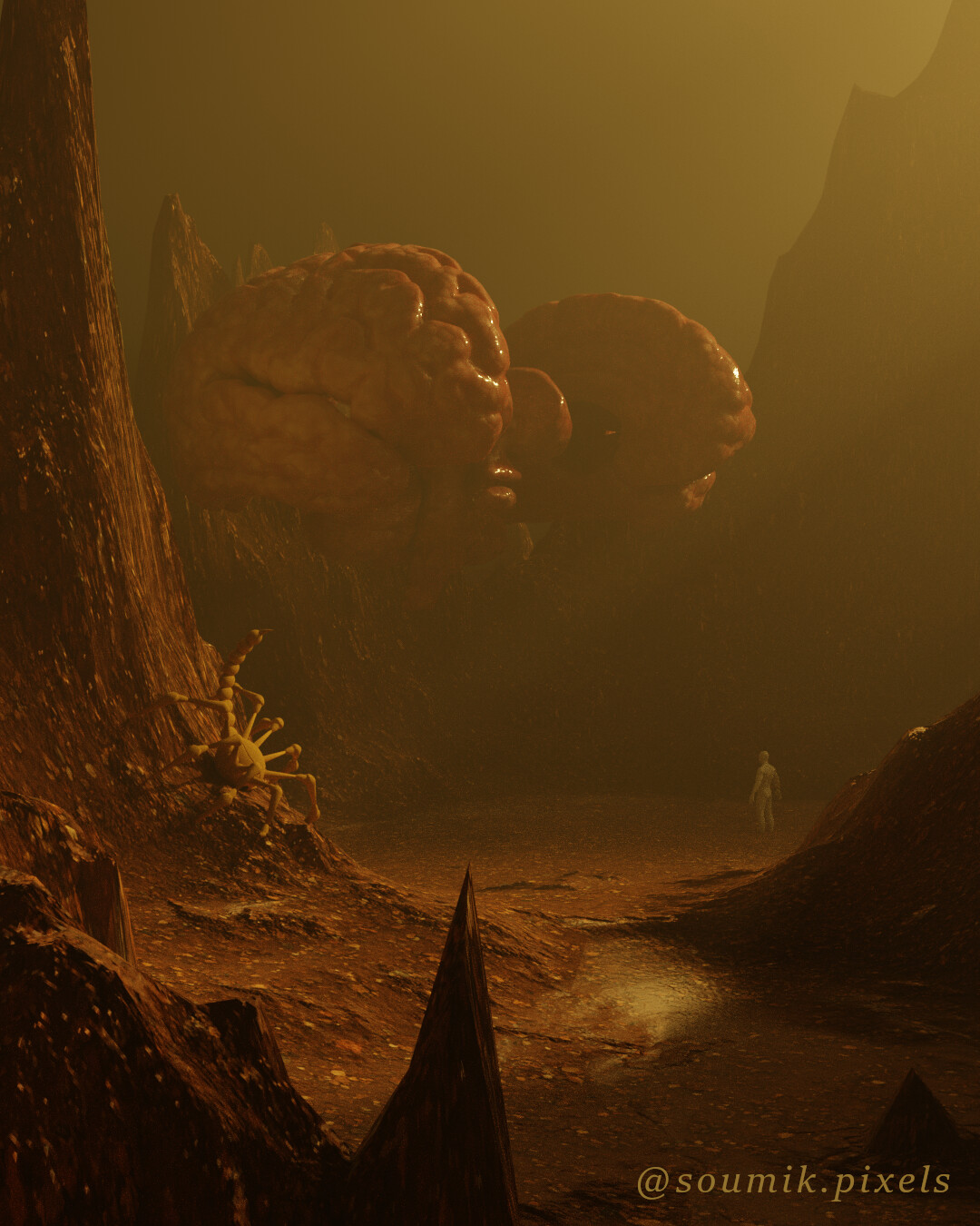 ArtStation - Big Brain Barrier