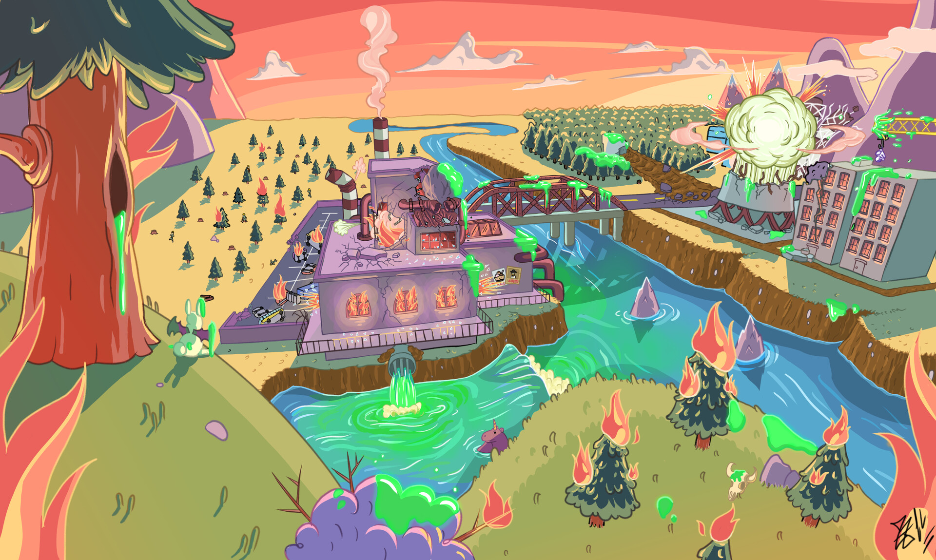 ArtStation - CHAOS - Environment Project