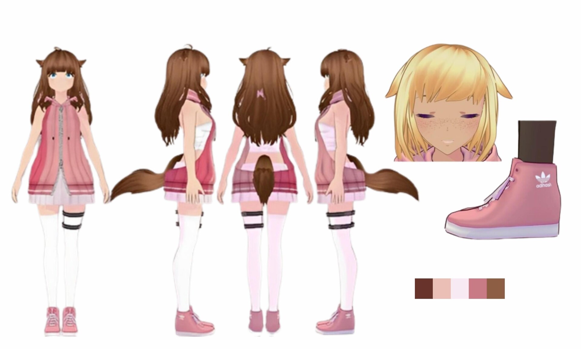 ArtStation - character sheet