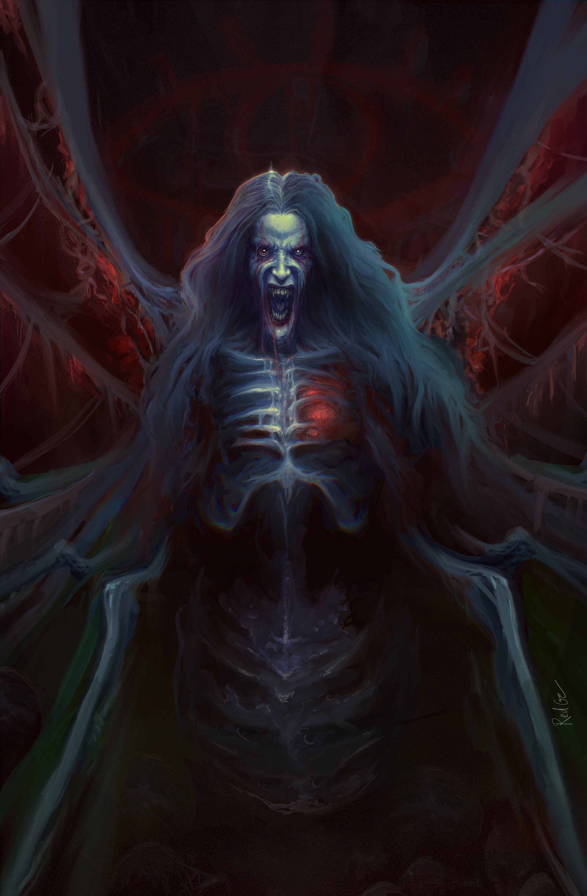 ArtStation - Spider Screamer