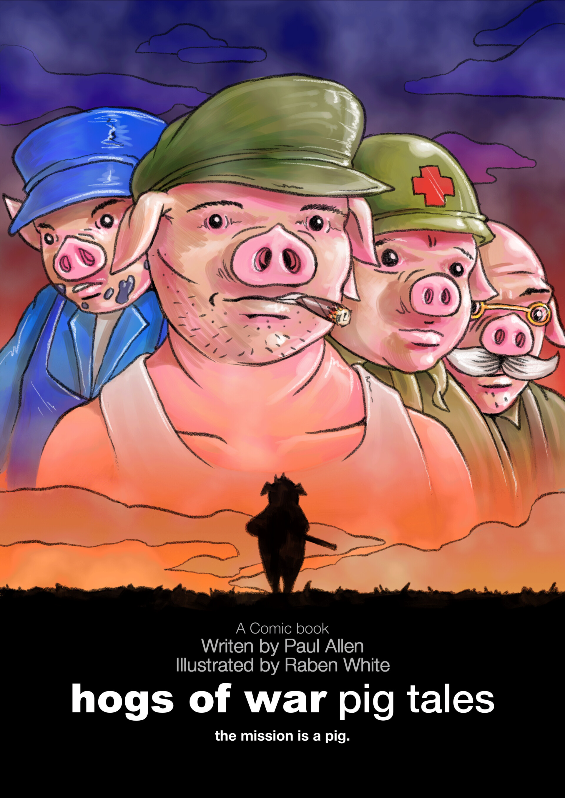 ArtStation - Hogs of War Comic Book