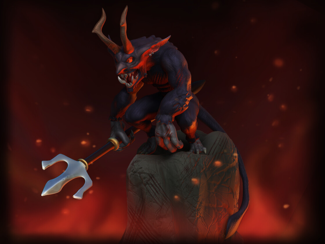 ArtStation - Imp Creature Zbrush Sculpt