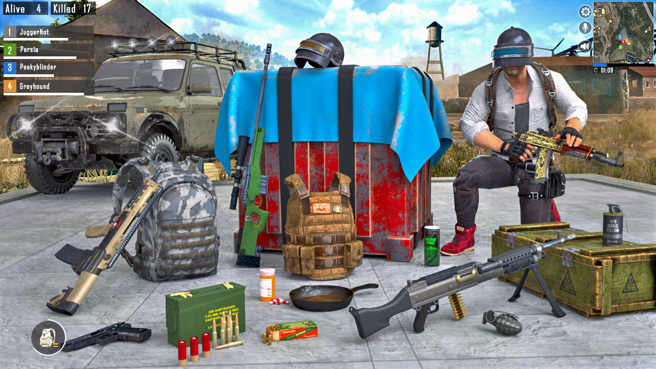 ArtStation - Fps 3d Inventory Screen Shot