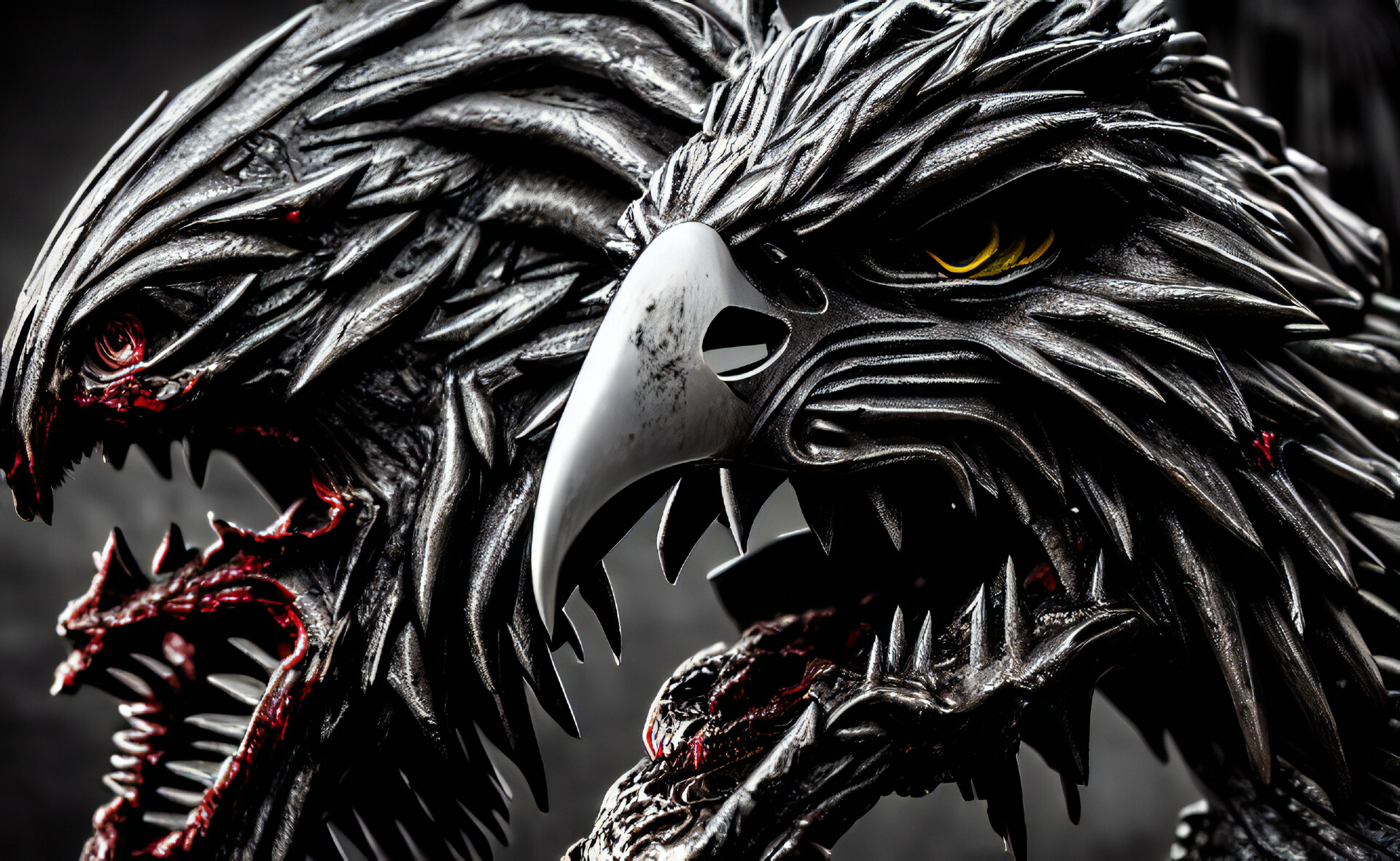 ArtStation - Eagle monster 4