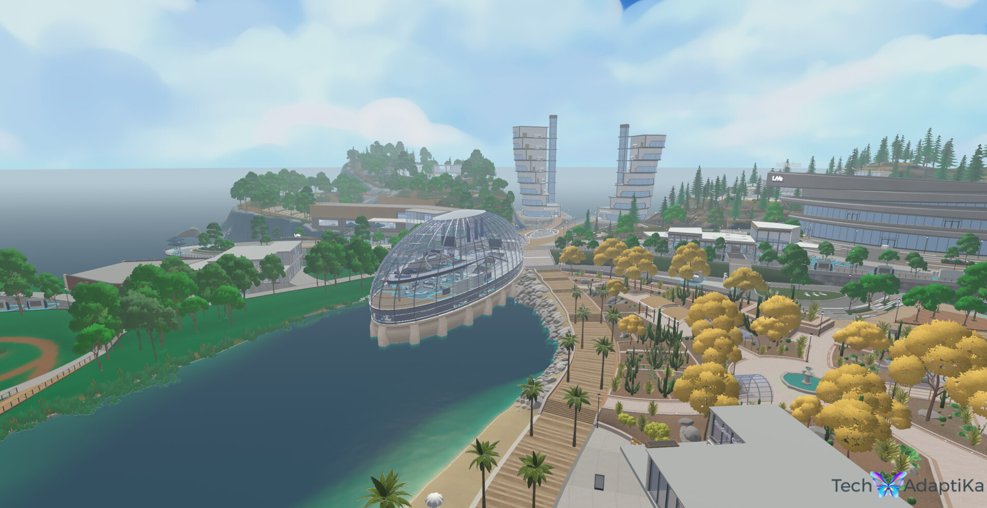 ArtStation - LiVe Virtual Campus by Tech AdaptiKa