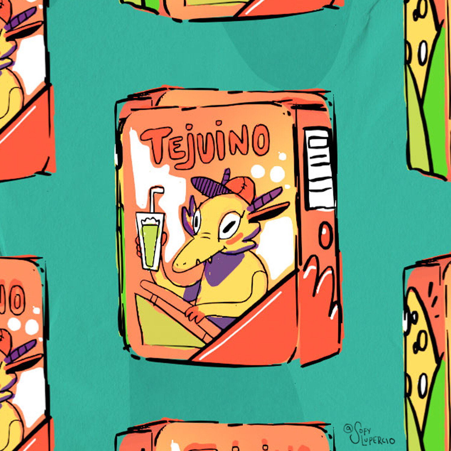 Sofy Lupercio - Tejuino Juice - Blender