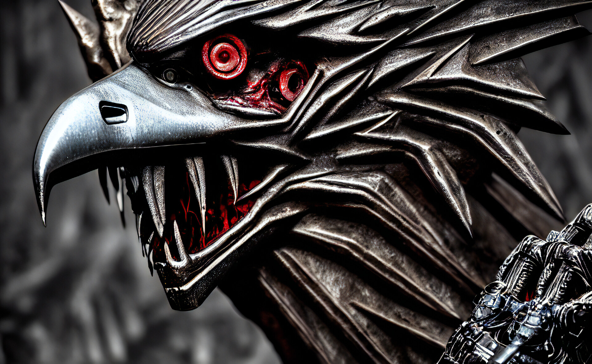 ArtStation - Eagle monster 8