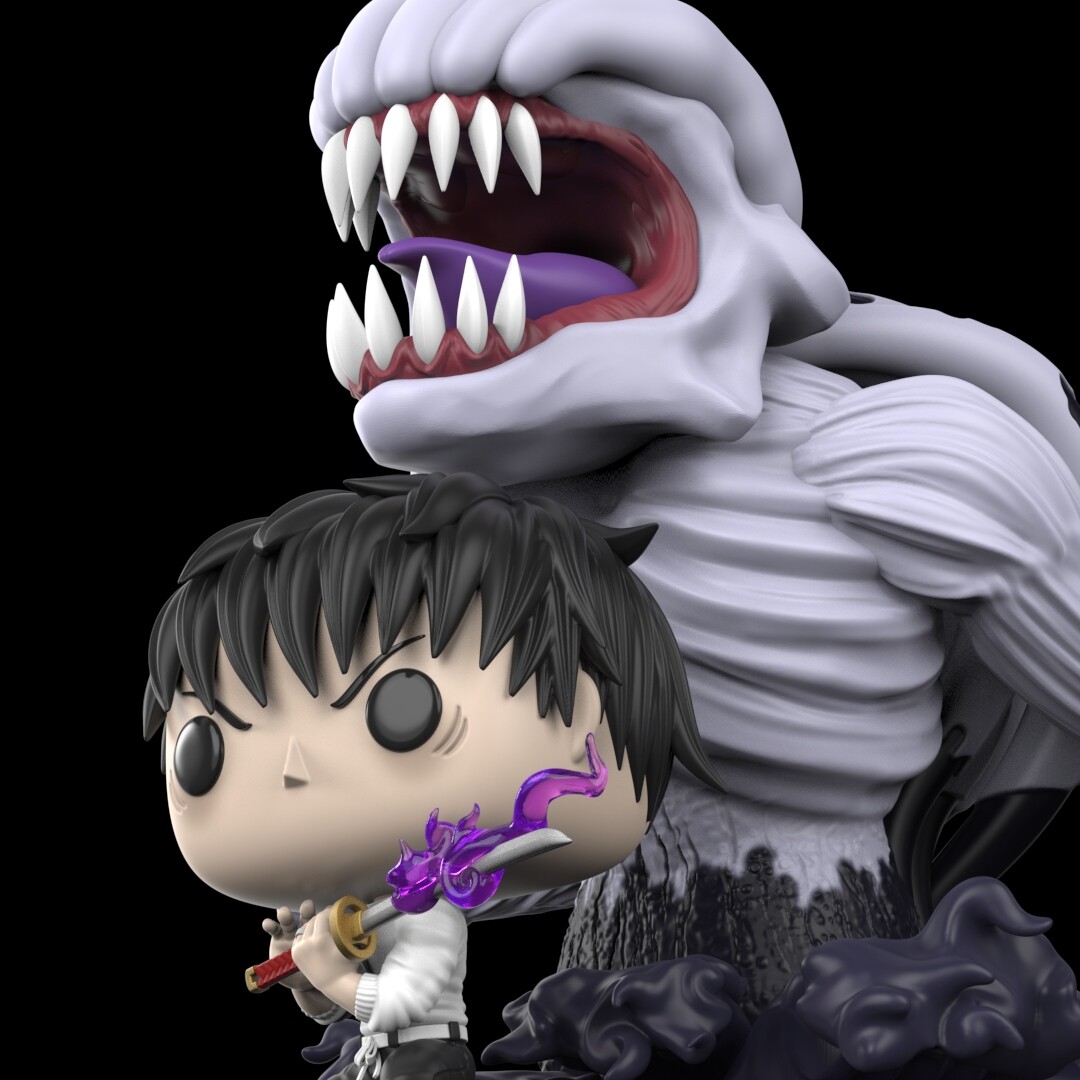 Lucian Bogdan - Jujutsu Kaisen Yuta funko pop fanart