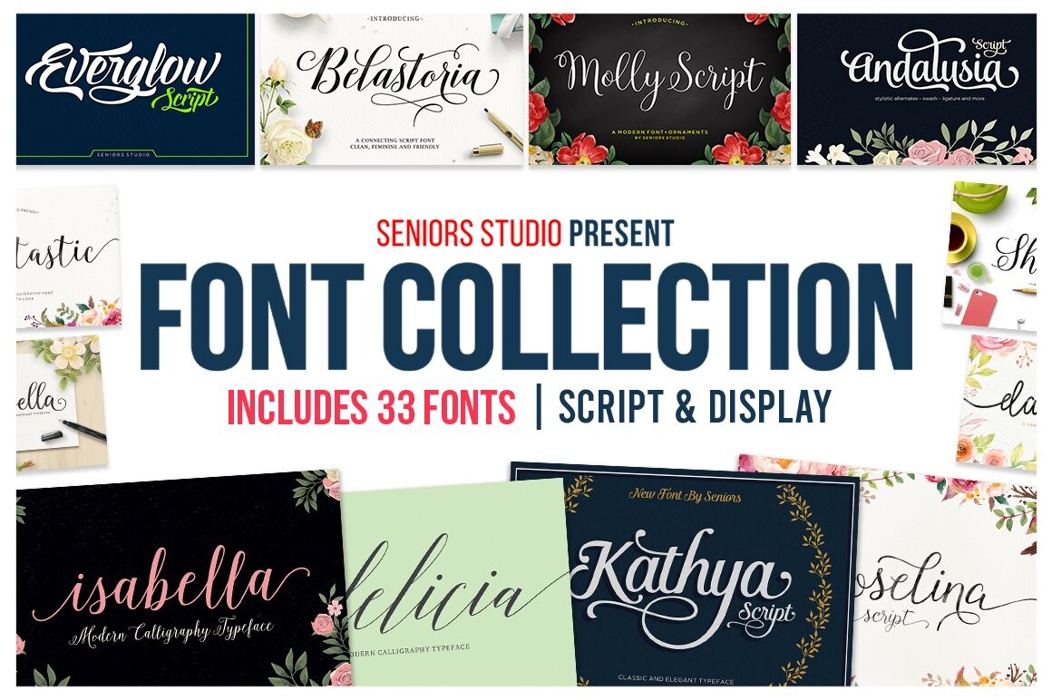 ArtStation - Font Collection | 33 Fonts