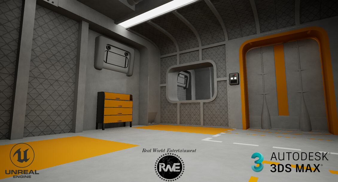 ArtStation - Fallout 3 Vault 101 Lower Level Remake