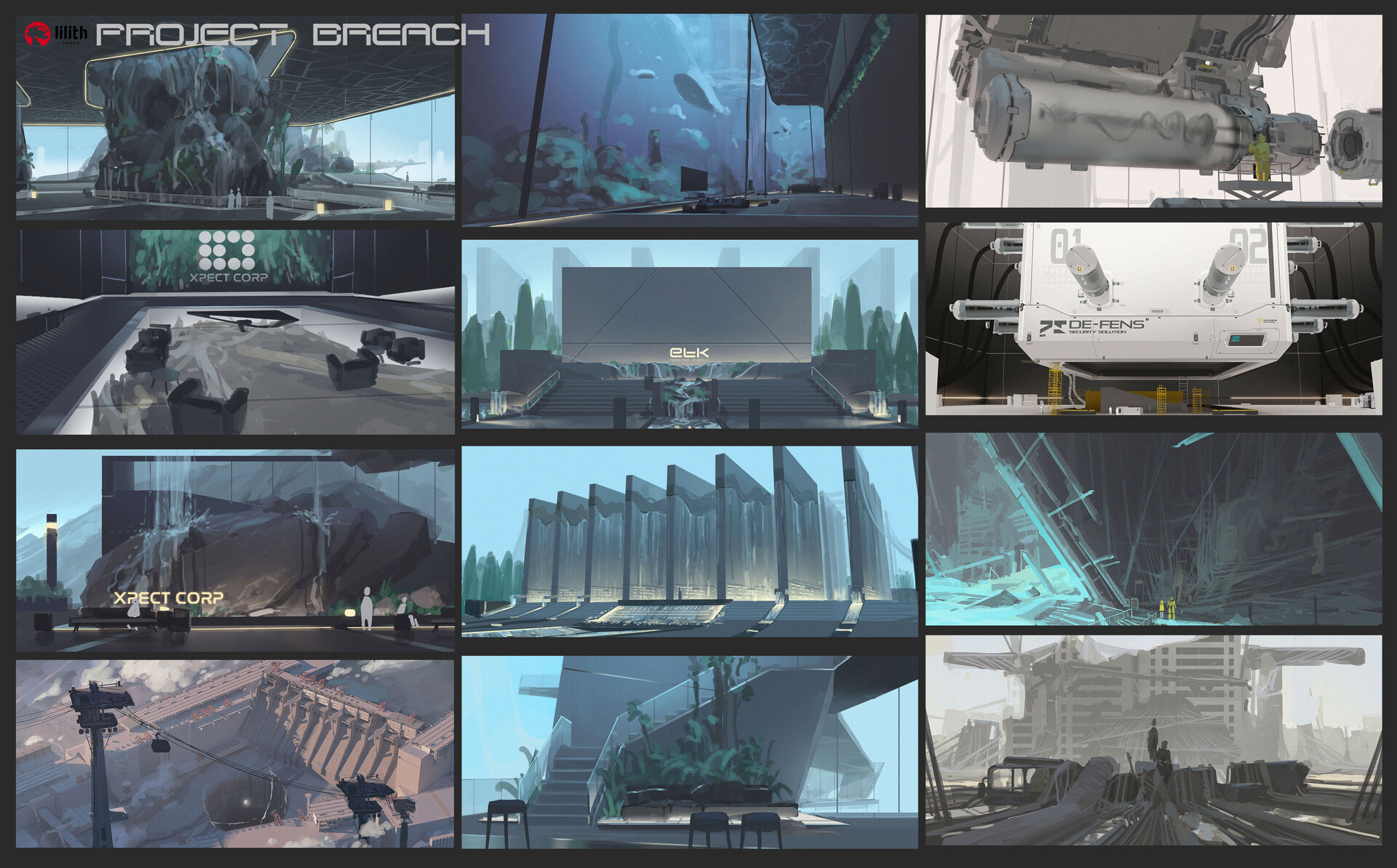 ArtStation - Project Breach—Some Architectural Concept
