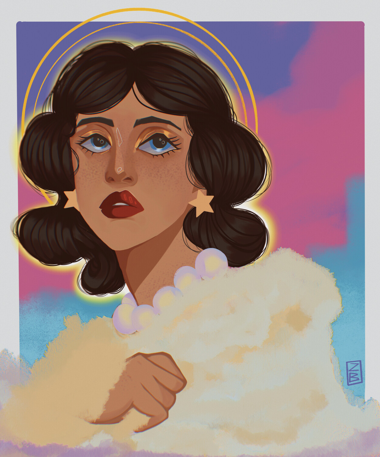 ArtStation - Lady Sky