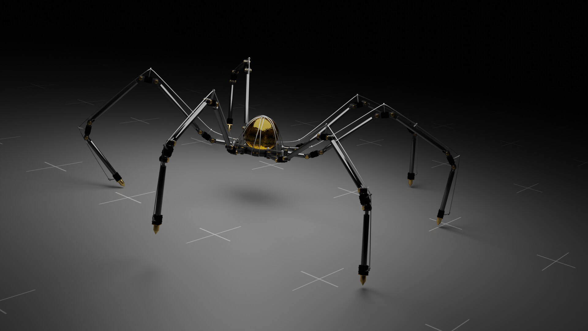 ArtStation - Mechanical Spider