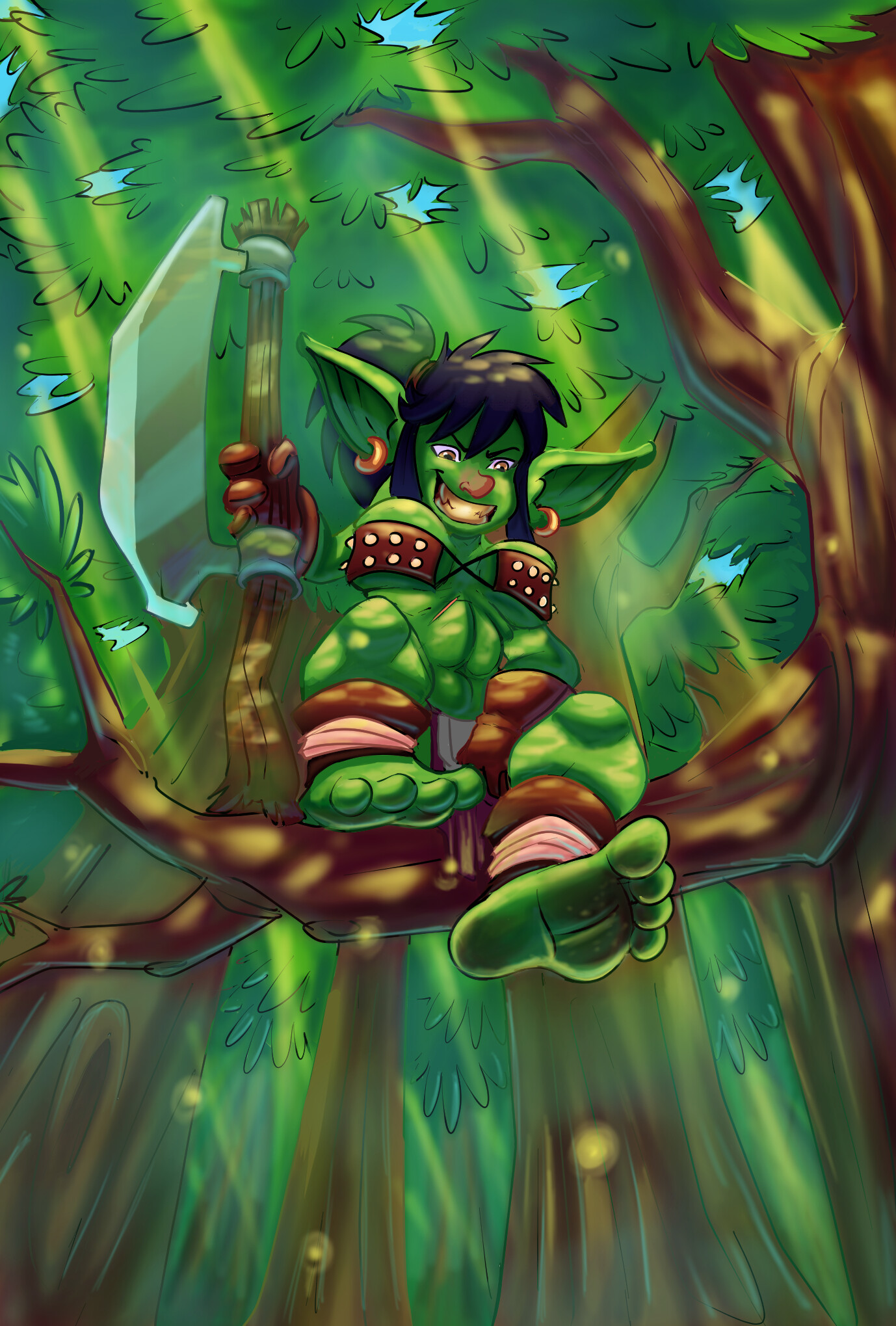 ArtStation - goblin female