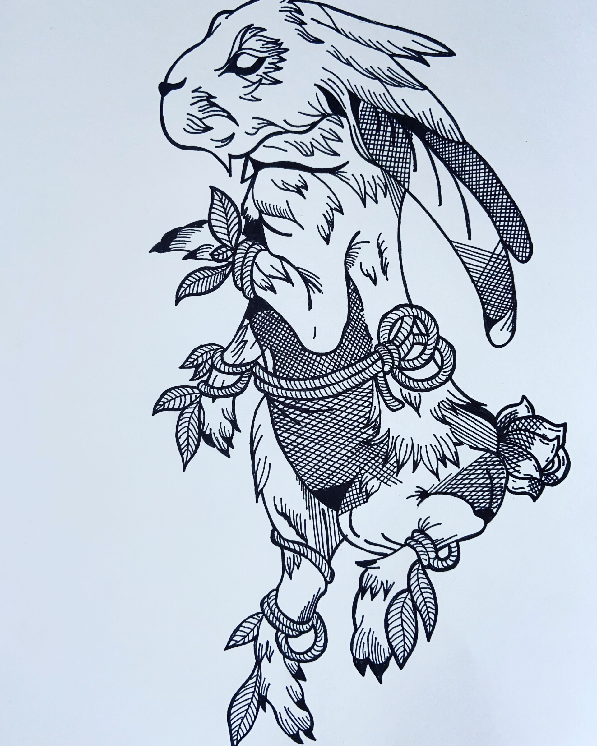 ArtStation - Rose Bunny