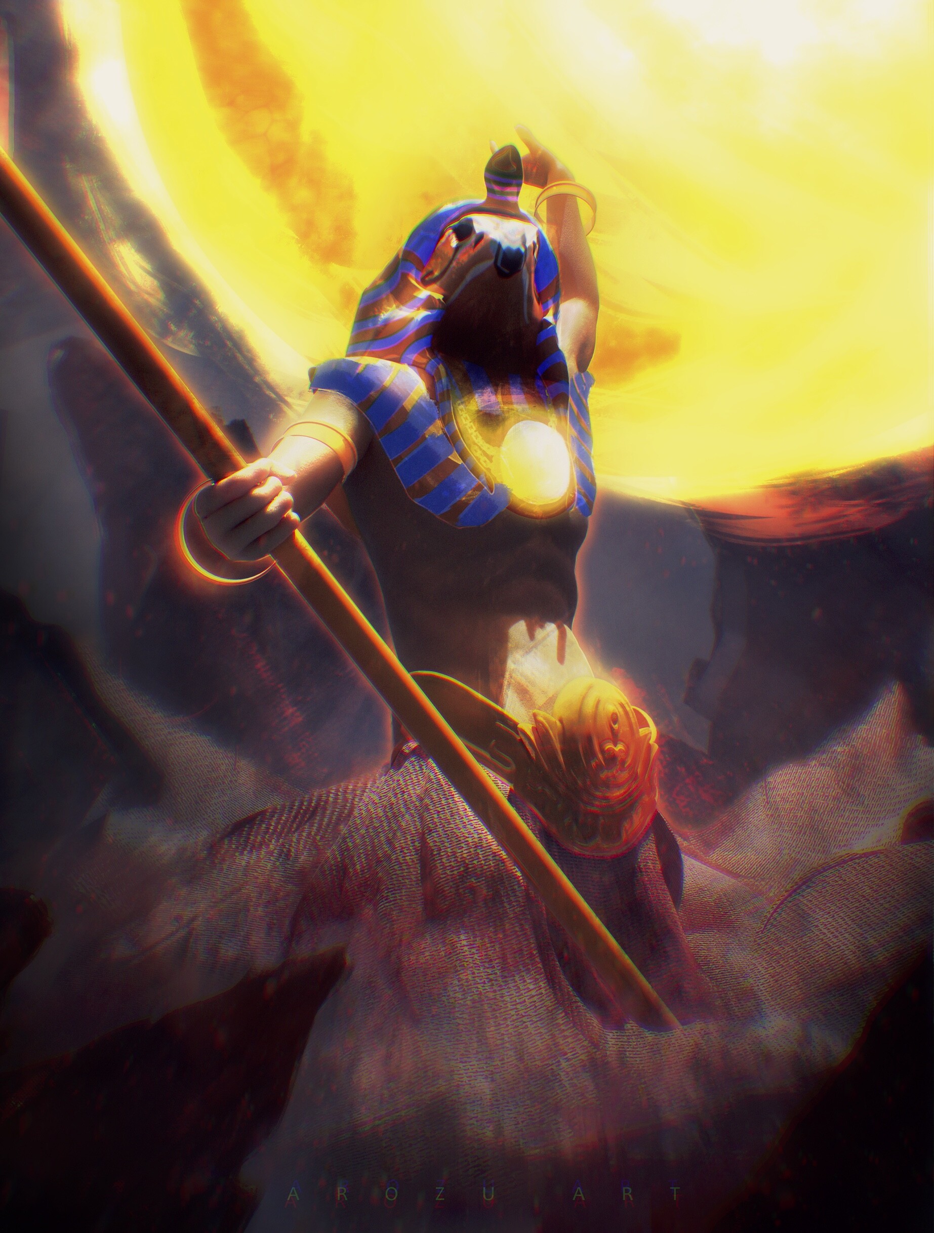 ArtStation - Ra - god of sun