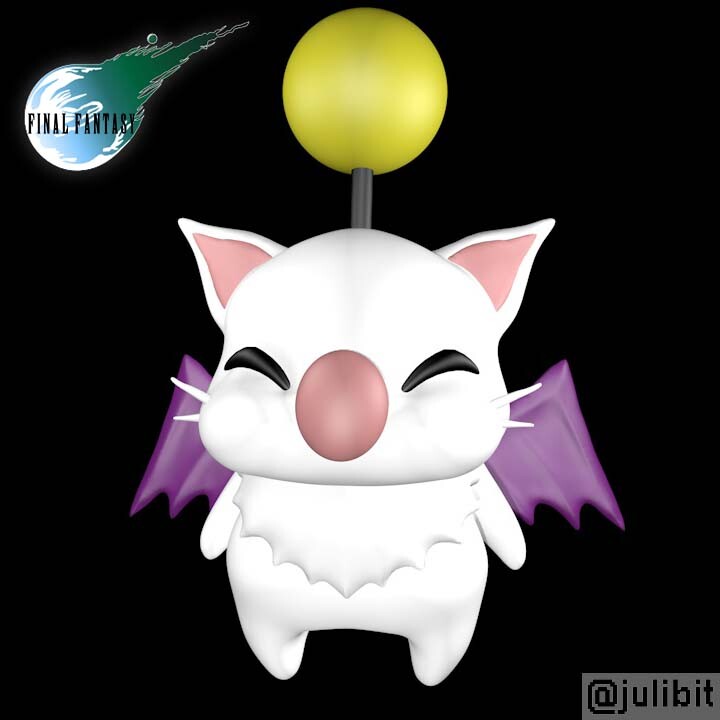 ArtStation - Moguri from Final Fantasy made in zbrush