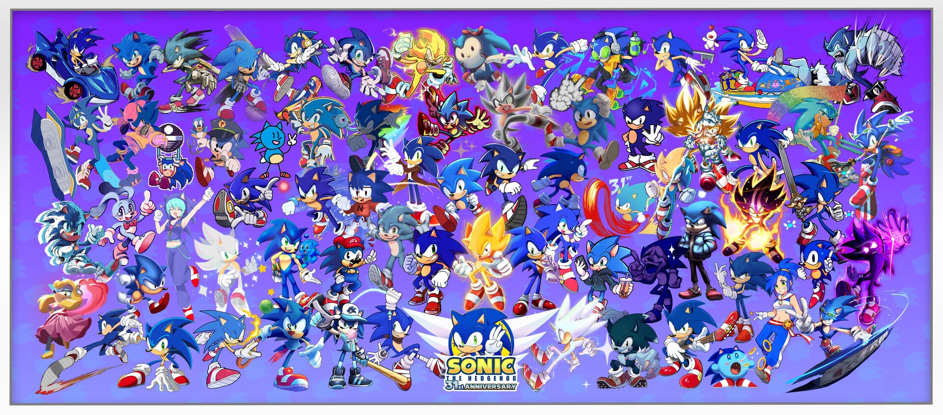 SEN - Feels the Rabbit - GamesCage Sonic 31st Anniversary Collab
