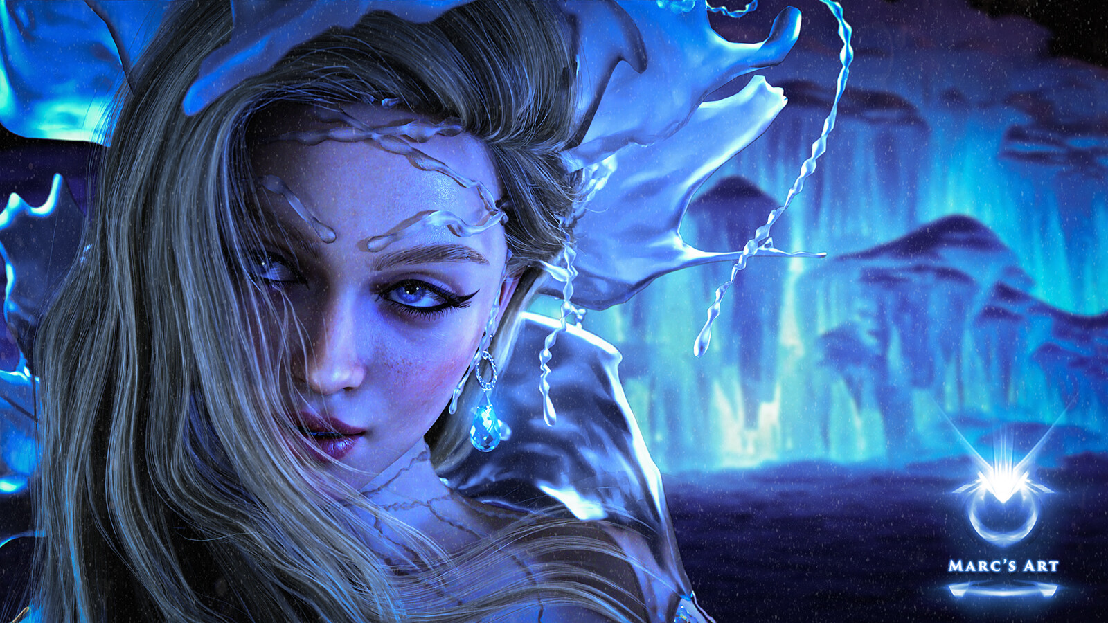 ArtStation - MA-Ice Queen