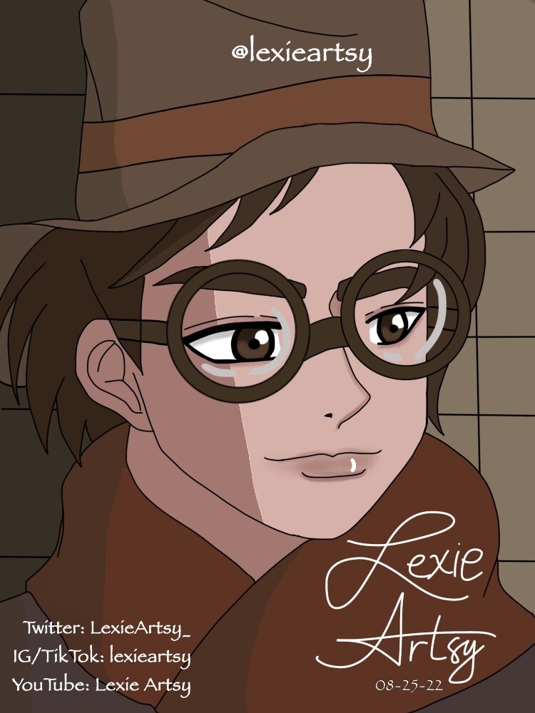 Lexie Artsy - My Digital Fan Art of Jiro Horikoshi from “The Wind Rises”.